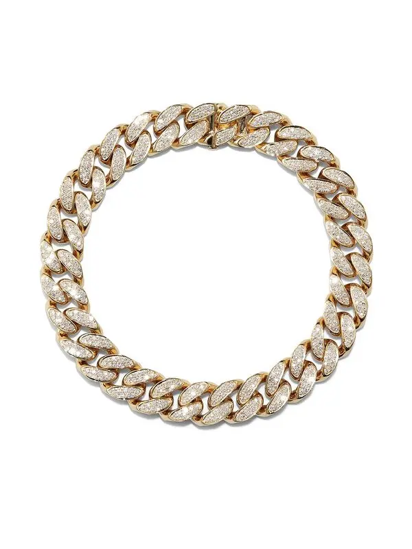 Shay 18k Yellow Diamond Essential Link Bracelet - Gold
