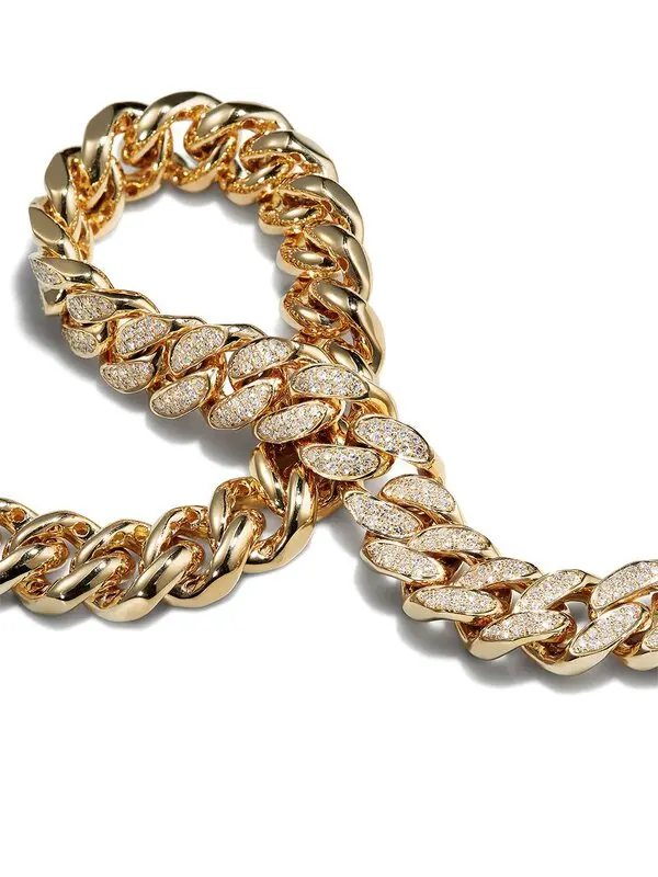 Shay 18k Yellow Diamond Essential Link Bracelet