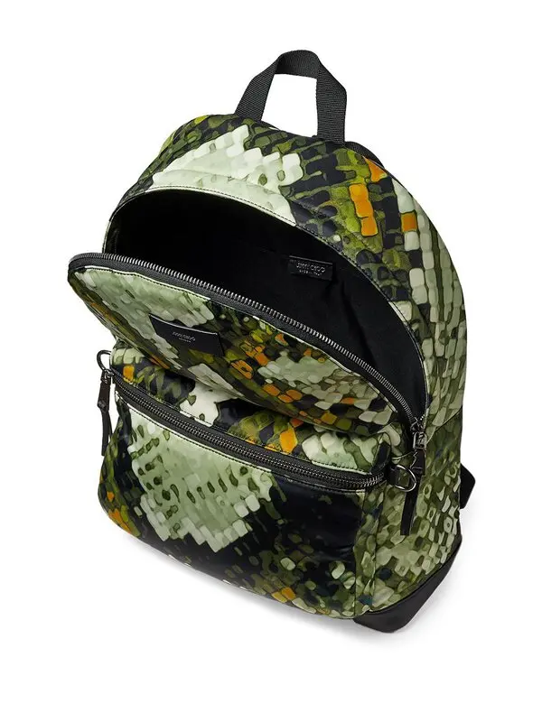 JIMMY CHOO Wilmer Graphic-print Backpack
