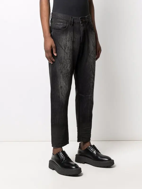 Philipp Plein Carrot-fit Denim Jeans