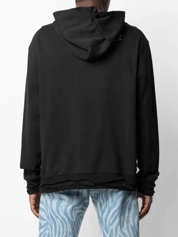 ADER ERROR Logo Patch Drawstring Hoodie