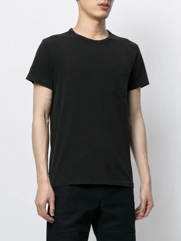 Ralph Lauren Pocket-detail Cotton T-shirt - Black