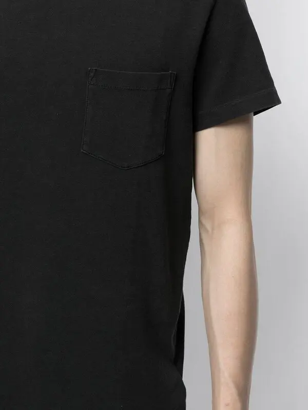 Ralph Lauren Pocket-detail Cotton T-shirt - Black