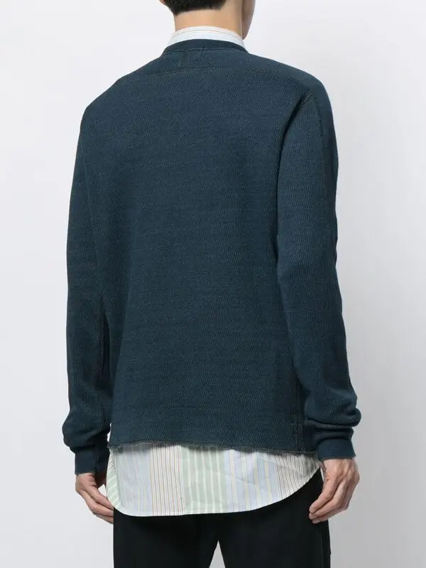 Ralph Lauren Jacquard Crewneck Long Sleeve Knit