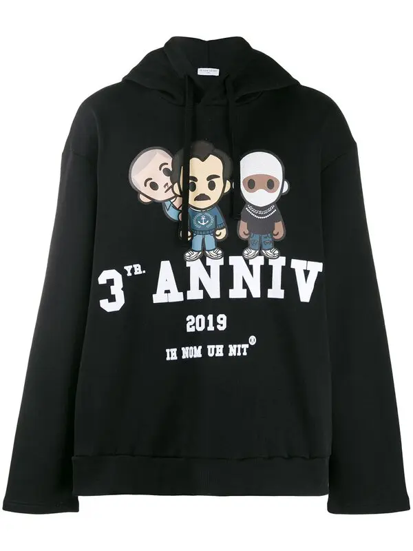 IH NOM UH NIT 3th Anniv Hoodie - Black