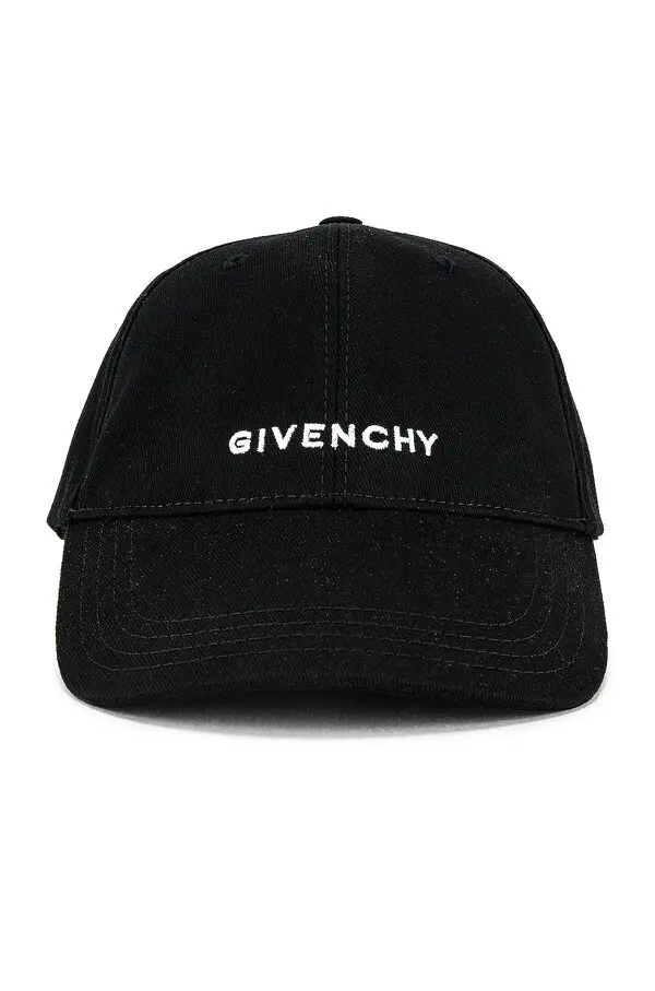 Givenchy Embroidered Logo Cap - Black