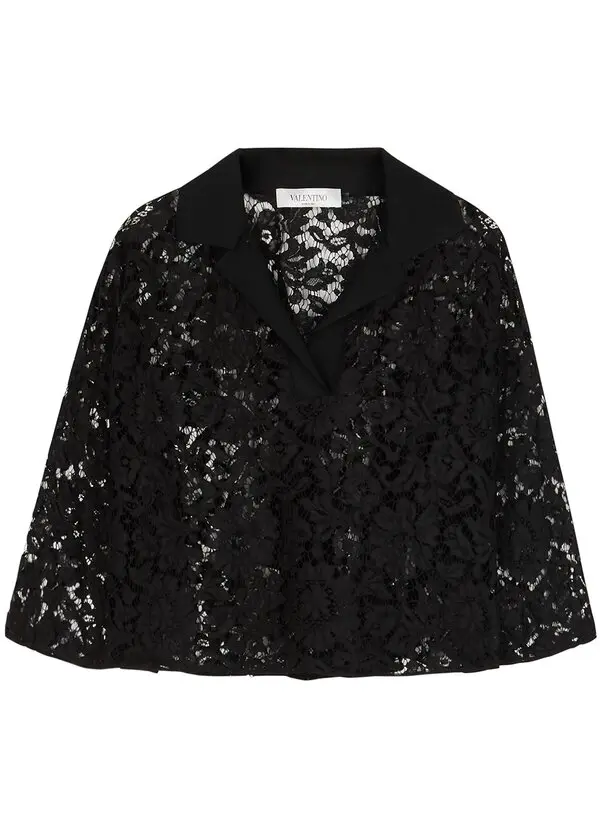 Valentino Garavani Guipure Lace Top