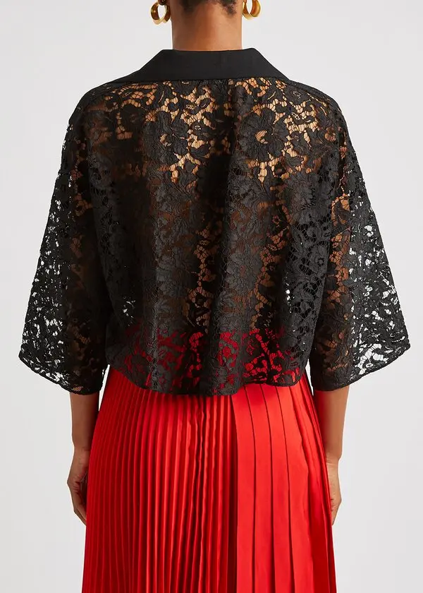 Valentino Garavani Guipure Lace Top