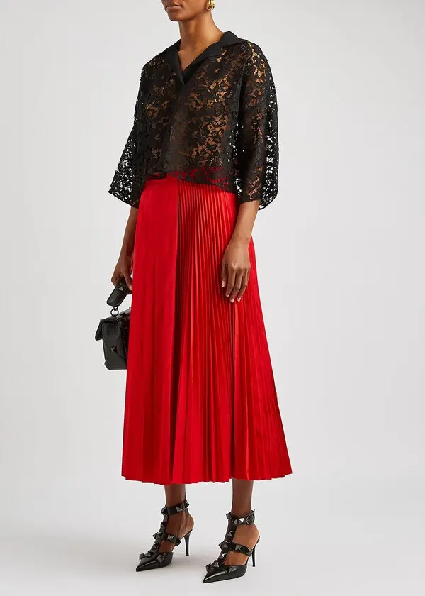 Valentino Garavani Guipure Lace Top