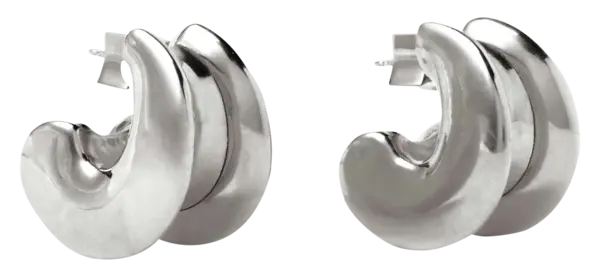 Bottega Veneta Hoop Earrings