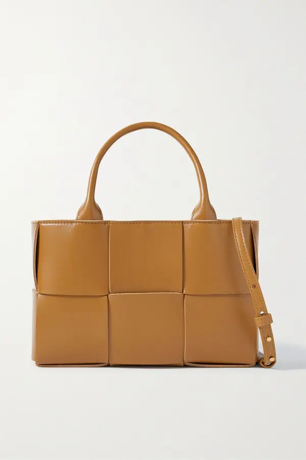 Bottega Veneta Arco Mini Intrecciato Leather Tote