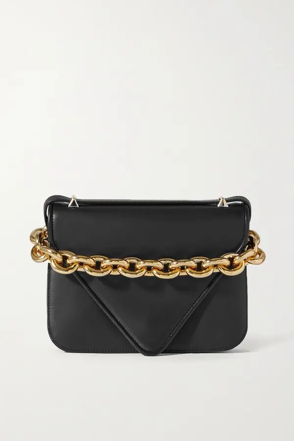Bottega Veneta Mount Small Leather Shoulder Bag