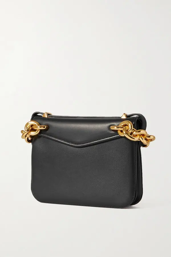 Bottega Veneta Mount Small Leather Shoulder Bag