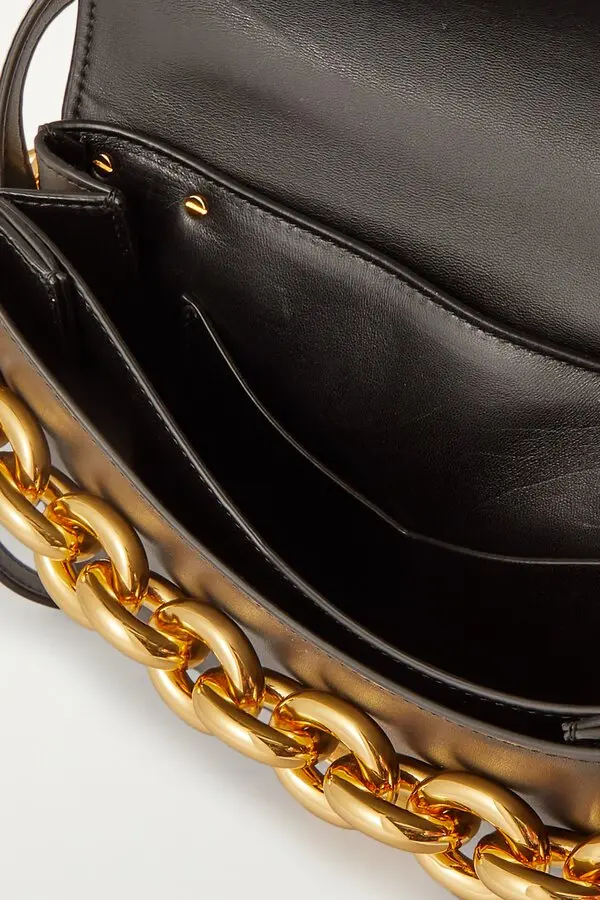 Bottega Veneta Mount Small Leather Shoulder Bag