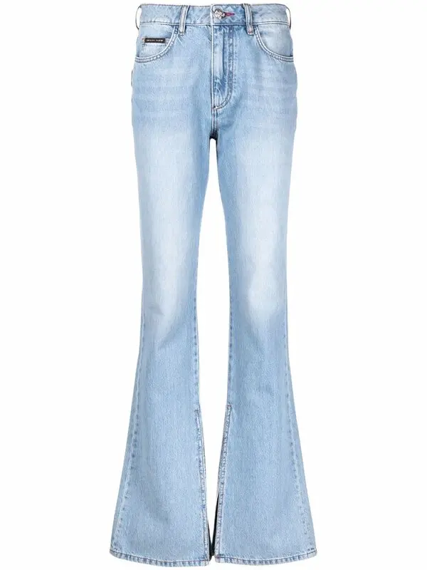 Philipp Plein High-waisted Flared Jeans