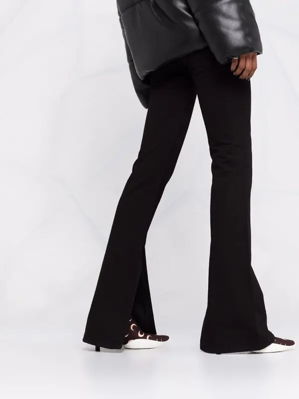 Philipp Plein High-rise Flared Jeans - Black