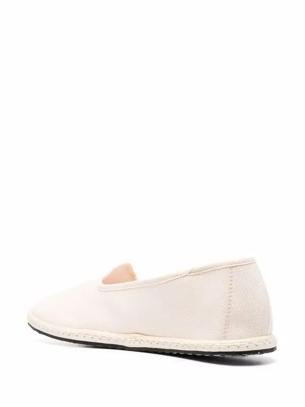 VIBI VENEZIA Grosgrain-trimmed Loafers