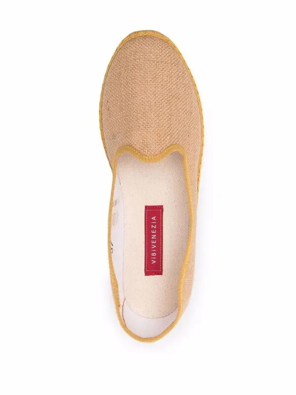 VIBI VENEZIA Grosgrain Trim Loafers