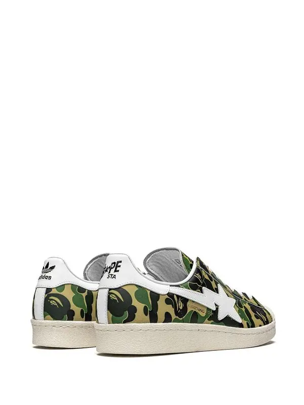 Adidas X Bape Superstar Camo Sneakers