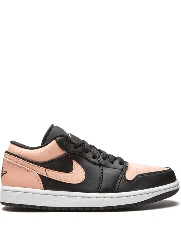 JORDAN Air 1 Low Crimson Tint Sneakers - Black