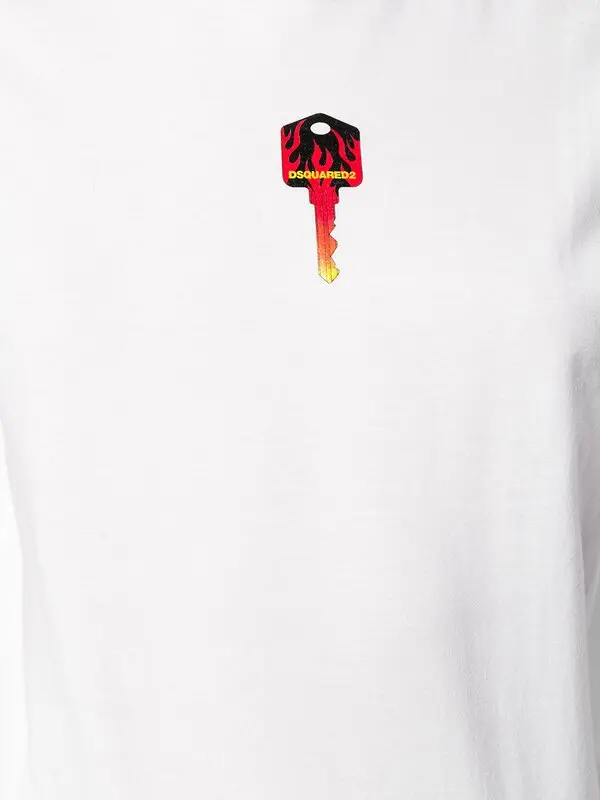 Dsquared2 Key Logo Print T-shirt