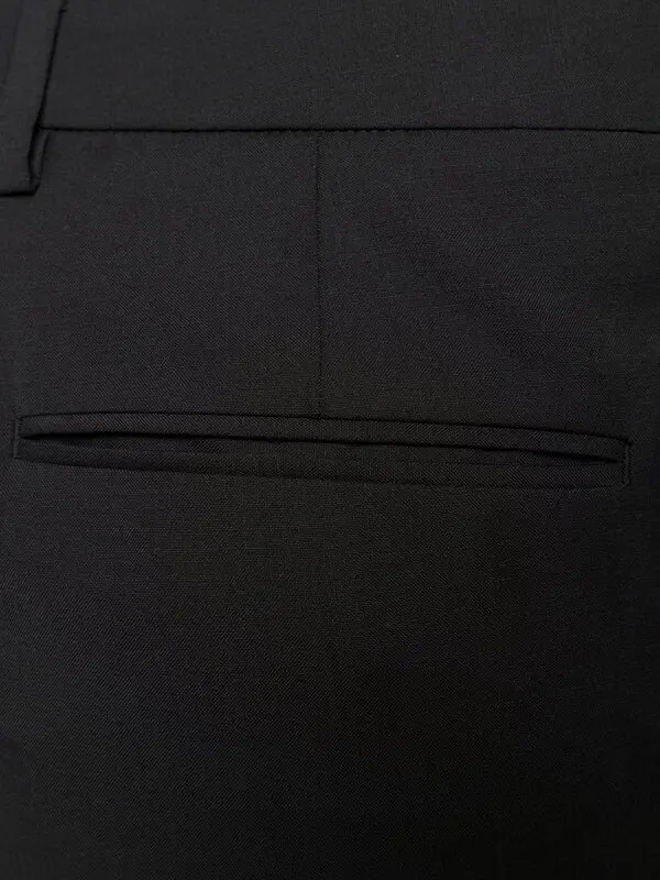 Valentino Garavani Straight-leg Tailored Trousers - Black