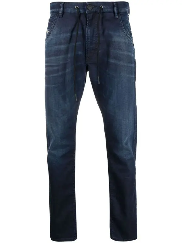 DIESEL® Krooley Drawstring Tapered Jeans