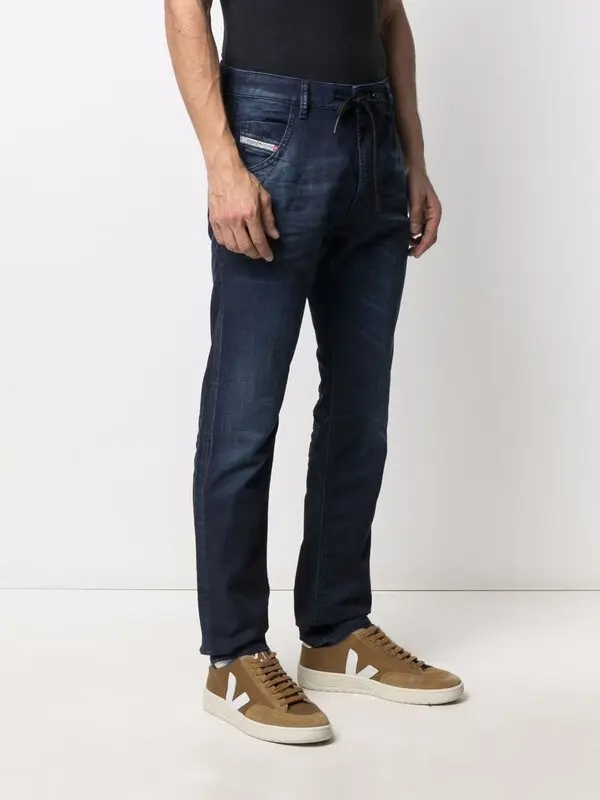 DIESEL® Krooley Drawstring Tapered Jeans