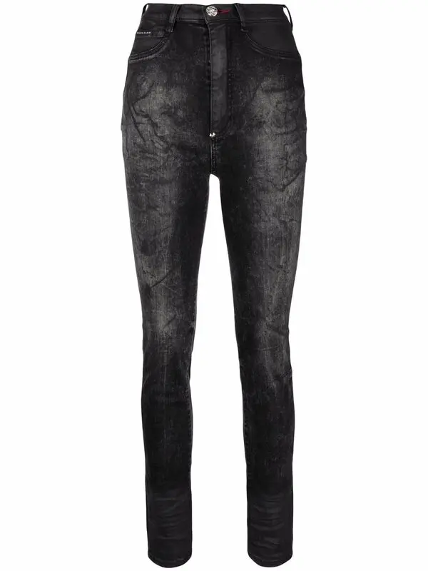 Philipp Plein Super High-waisted Jeggings