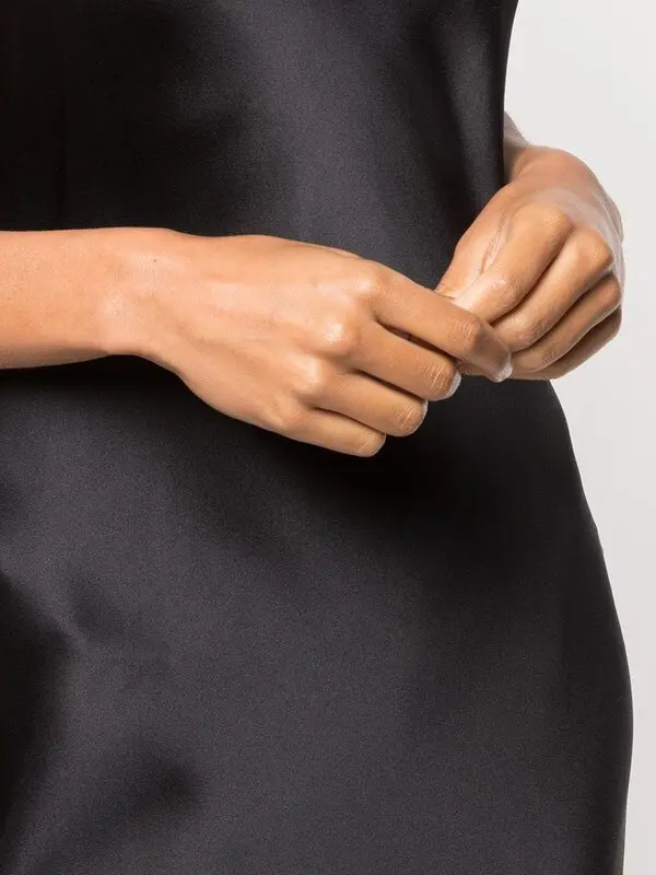 NILI LOTAN Silk Midi Slip Dress