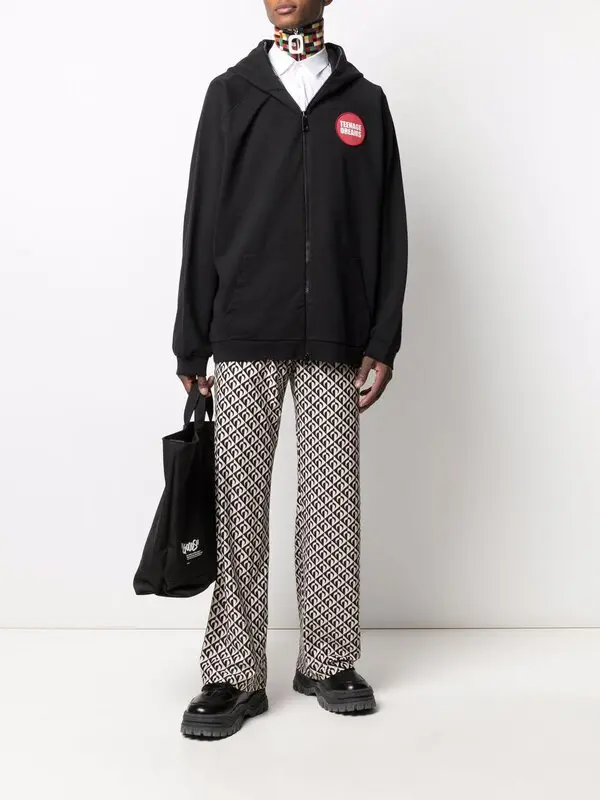 Raf Simons Teenage Dreams Zipped Hoodie