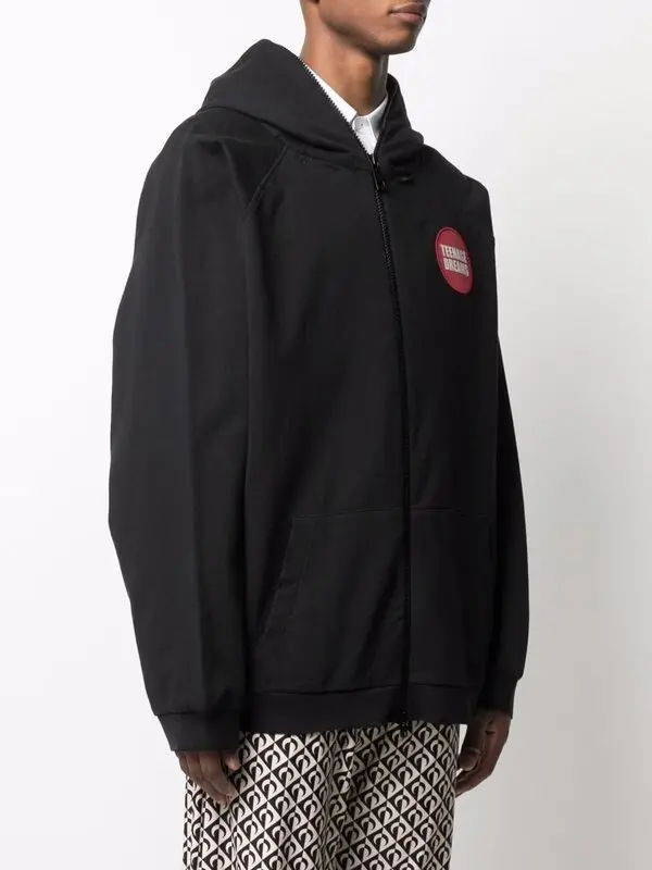 Raf Simons Teenage Dreams Zipped Hoodie