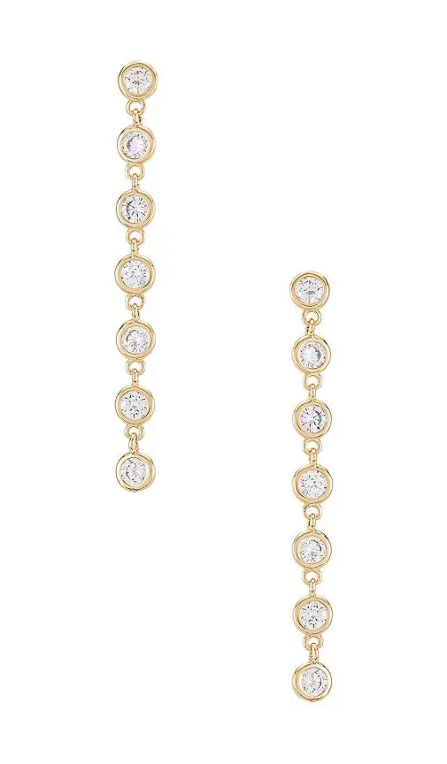 Lili Claspe Cici Duster Earrings - Gold