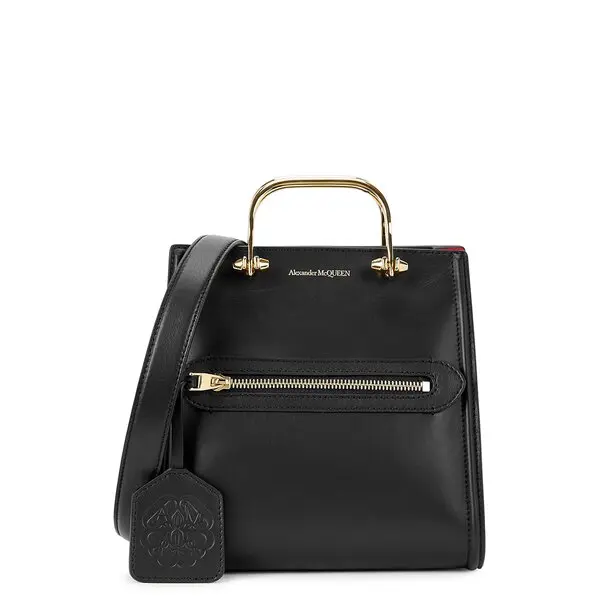 Alexander McQueen The Short Story Leather Top Handle Drop