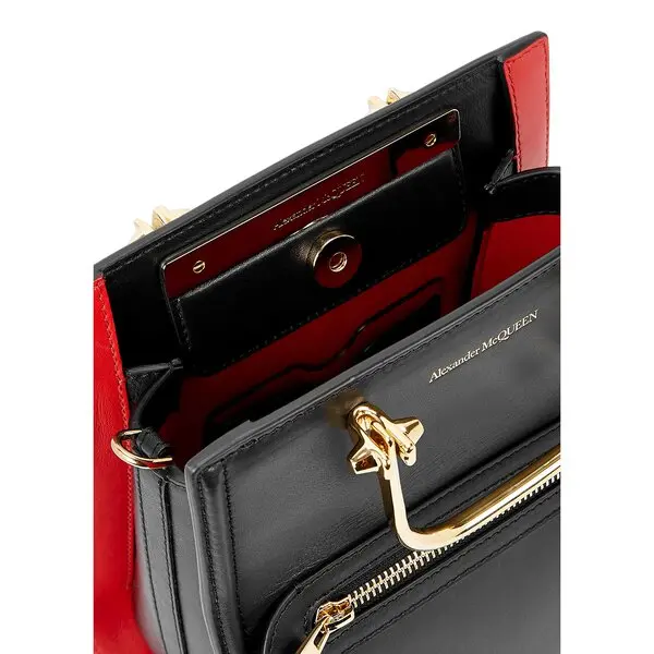 Alexander McQueen The Short Story Leather Top Handle Drop