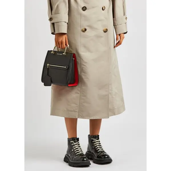 Alexander McQueen The Short Story Leather Top Handle Drop