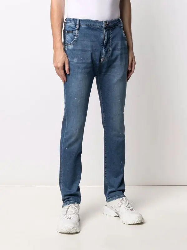 Philipp Plein Straight Leg Jogging Jeans