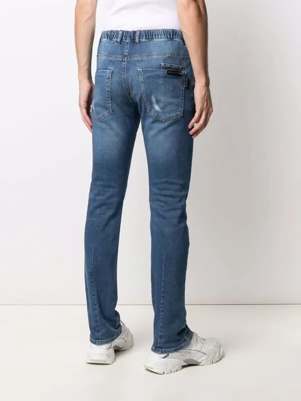 Philipp Plein Straight Leg Jogging Jeans