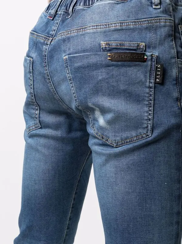 Philipp Plein Straight Leg Jogging Jeans