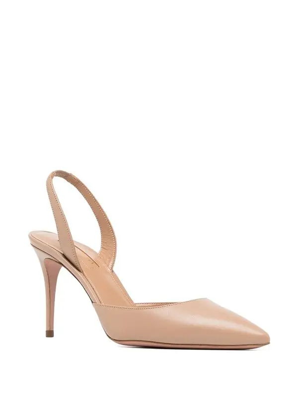 AQUAZZURA So Nude 85mm Pumps