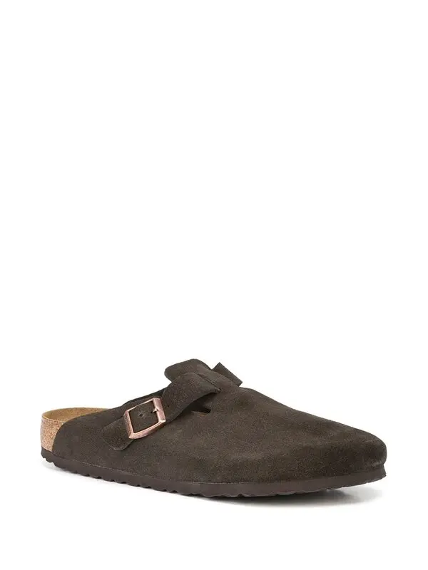 BIRKENSTOCK Boston Soft Suede Sandals