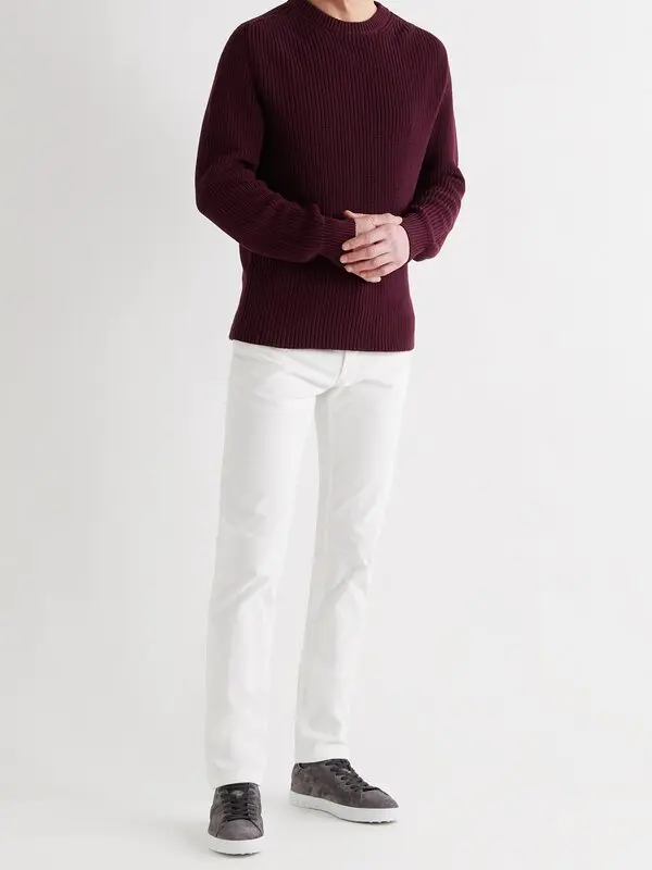 TOD'S Ribbed Cotton Sweater