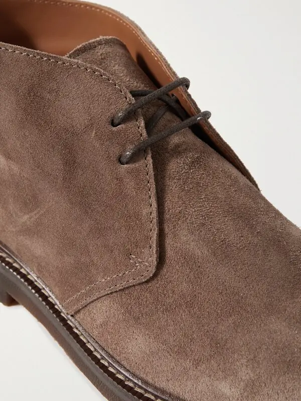 Brunello Cucinelli Suede Chukka Boots