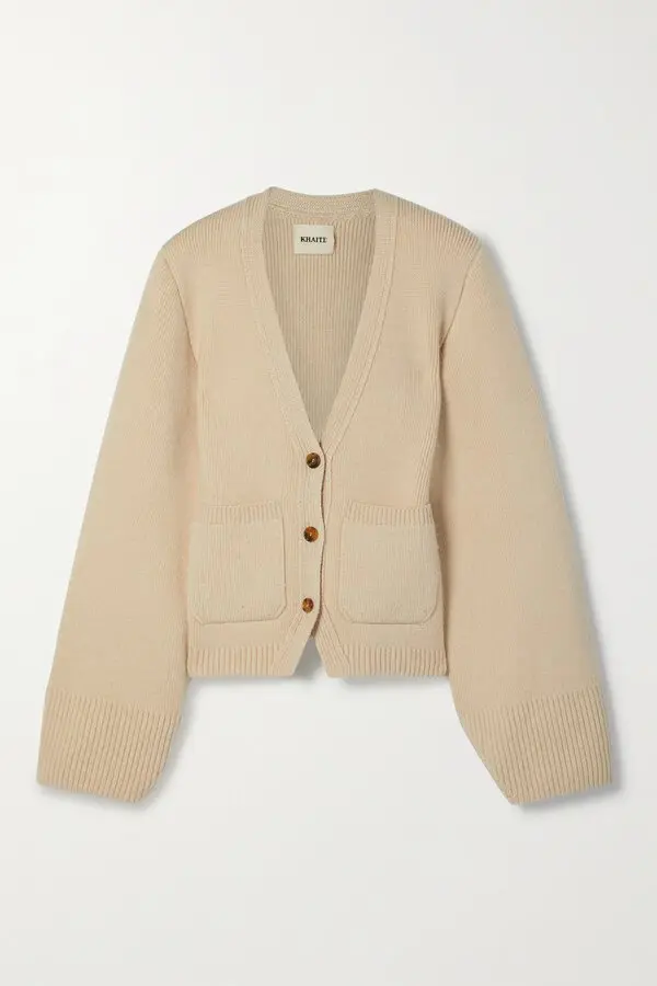 Khaite Scarlet Cashmere Cardigan