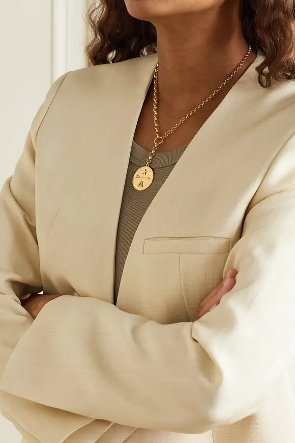 FOUNDRAE Net Sustain Dream 18-karat Recycled Diamond Necklace
