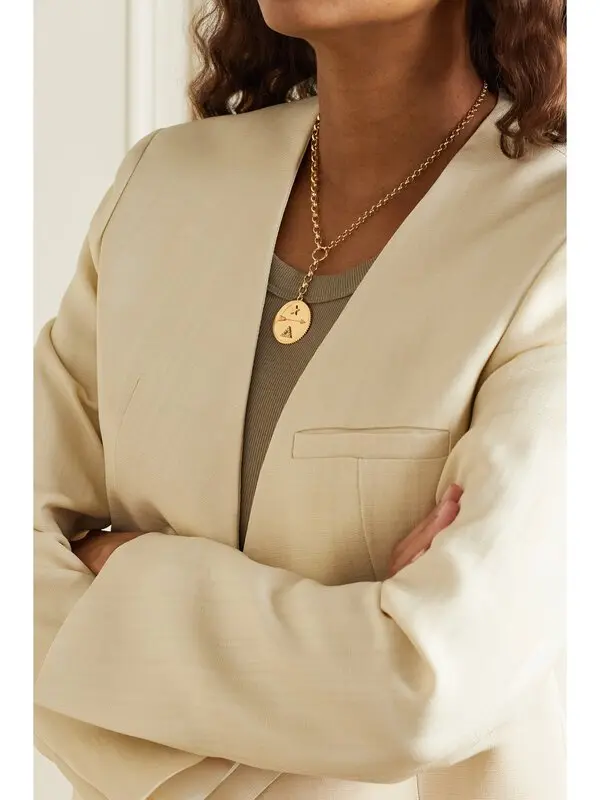 FOUNDRAE Net Sustain Dream 18-karat Recycled Diamond Necklace