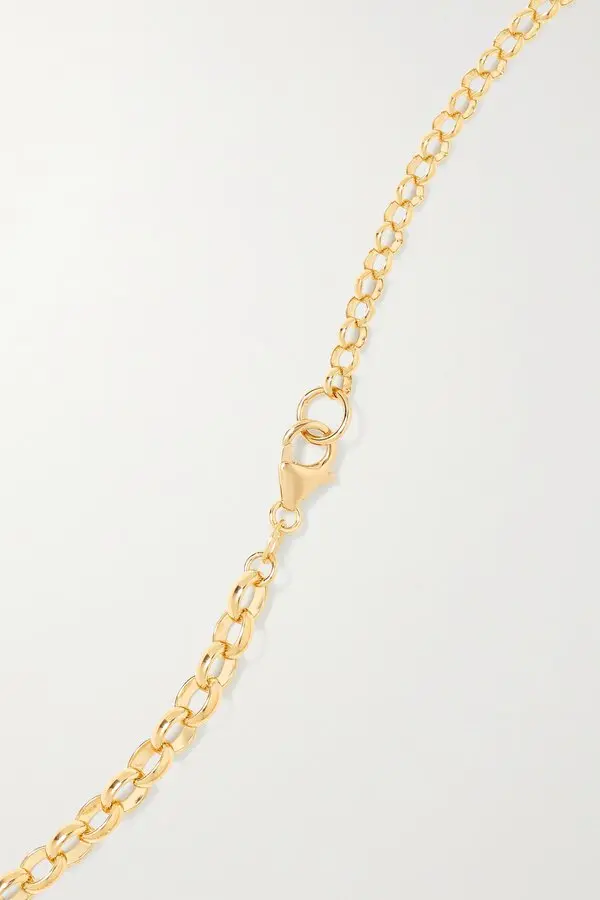 FOUNDRAE Net Sustain Dream 18-karat Recycled Diamond Necklace