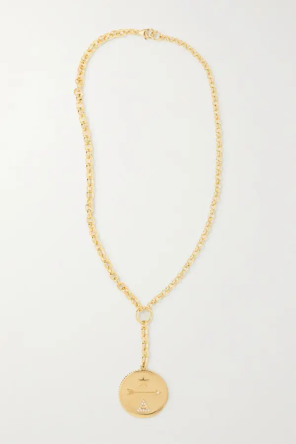 FOUNDRAE Net Sustain Dream 18-karat Recycled Diamond Necklace