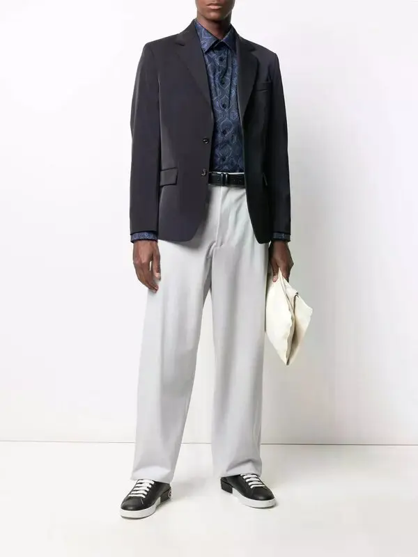 BILLIONAIRE Flavio Baroque-print Shirt