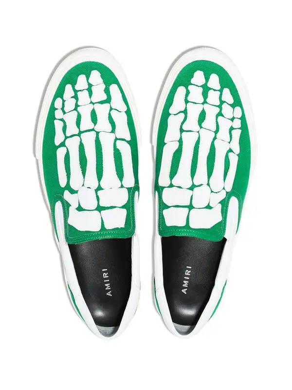 Amiri Skel Toe Slip-on Sneakers